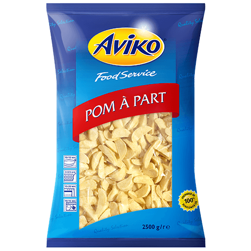 Pom' a part | Aardappelpartjes | Diepvriesspecialiteiten | Aviko ...