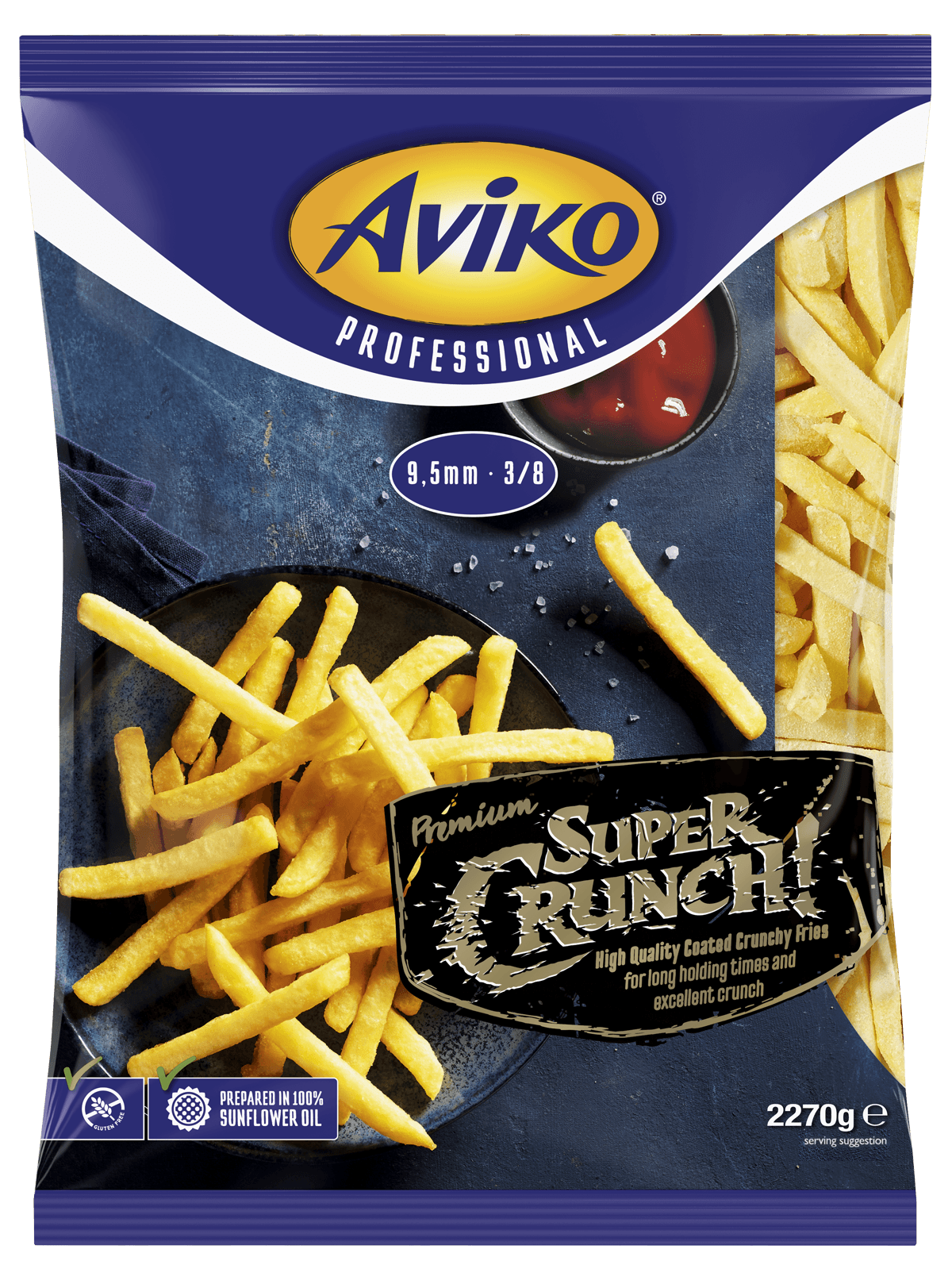 Premium SuperCrunch Frietjes 9,5 mm | Diepvriesfrieten van Aviko ...
